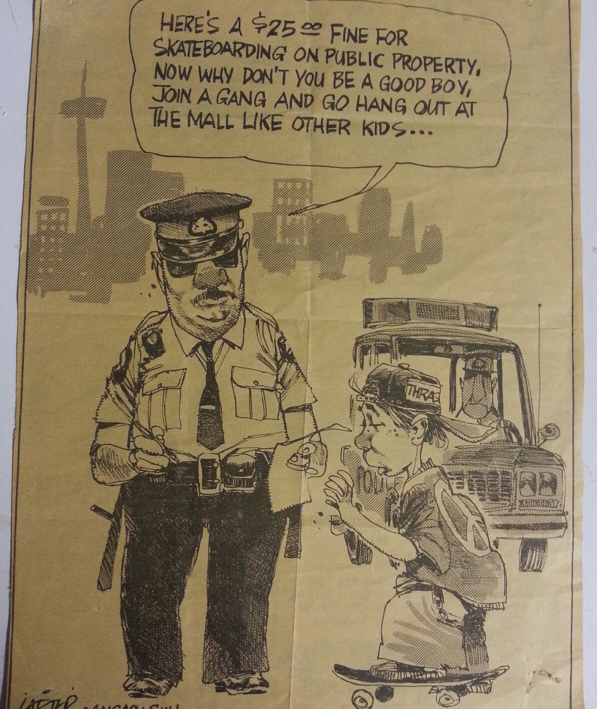 Calgary Sun Skateboarding Comic - Calgary Association of Skateboarding ...